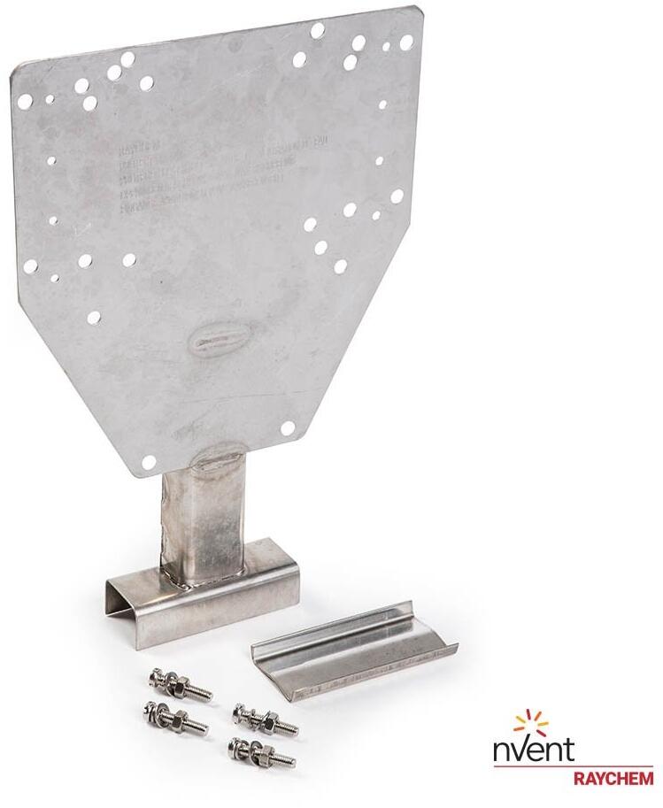 Raychem SB-125 Support Bracket, Stainless steel, Horizontal / Vertical ...